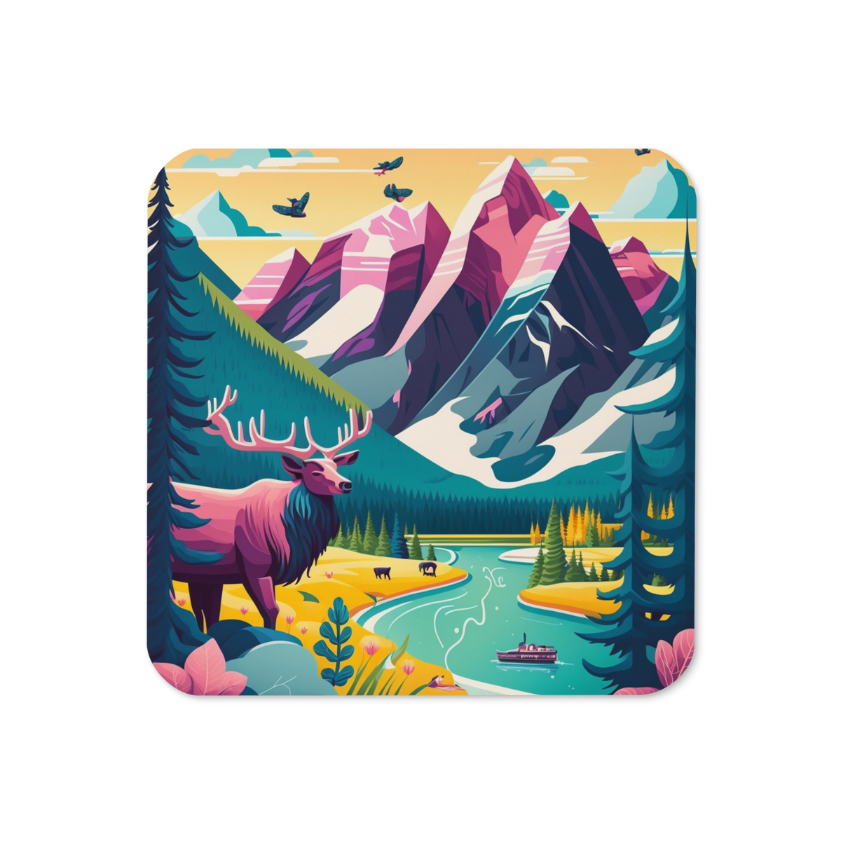 Banff National Park Coaster – DreamPile